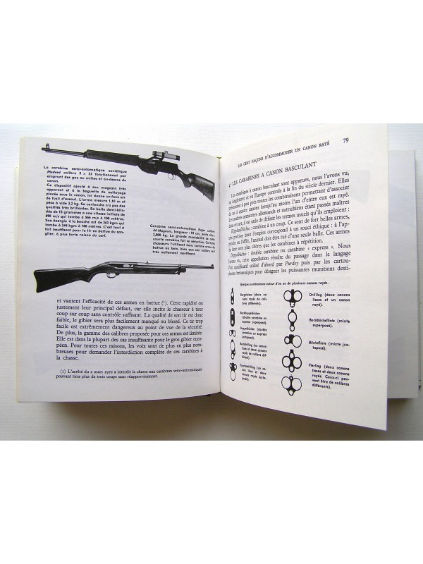 Dominique Venner - Le livre des armes. Carabines et fusils de chasse