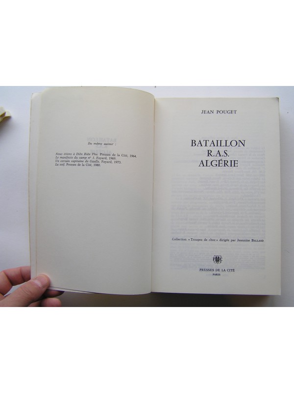 Jean Pouget - Bataillon R.A.S. Algérie