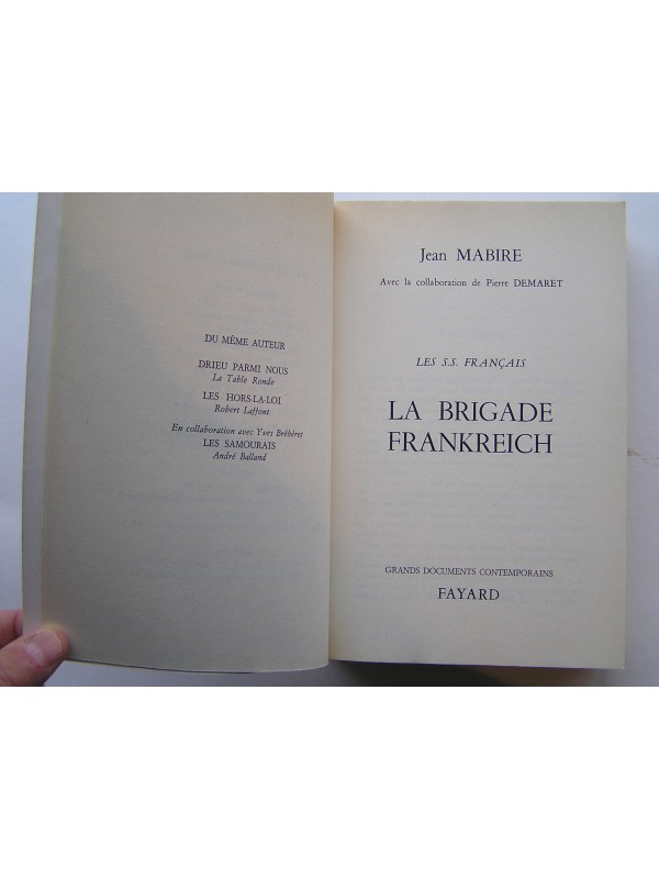 Jean Mabire - La trilogie complète sur la tragique aventure des SS ...