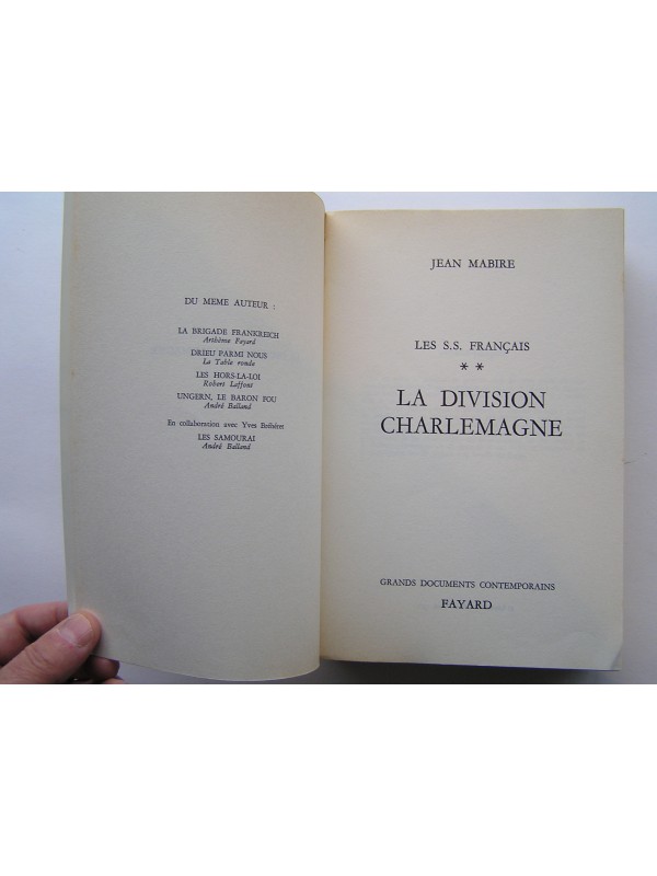 Jean Mabire - La trilogie complète sur la tragique aventure des SS ...